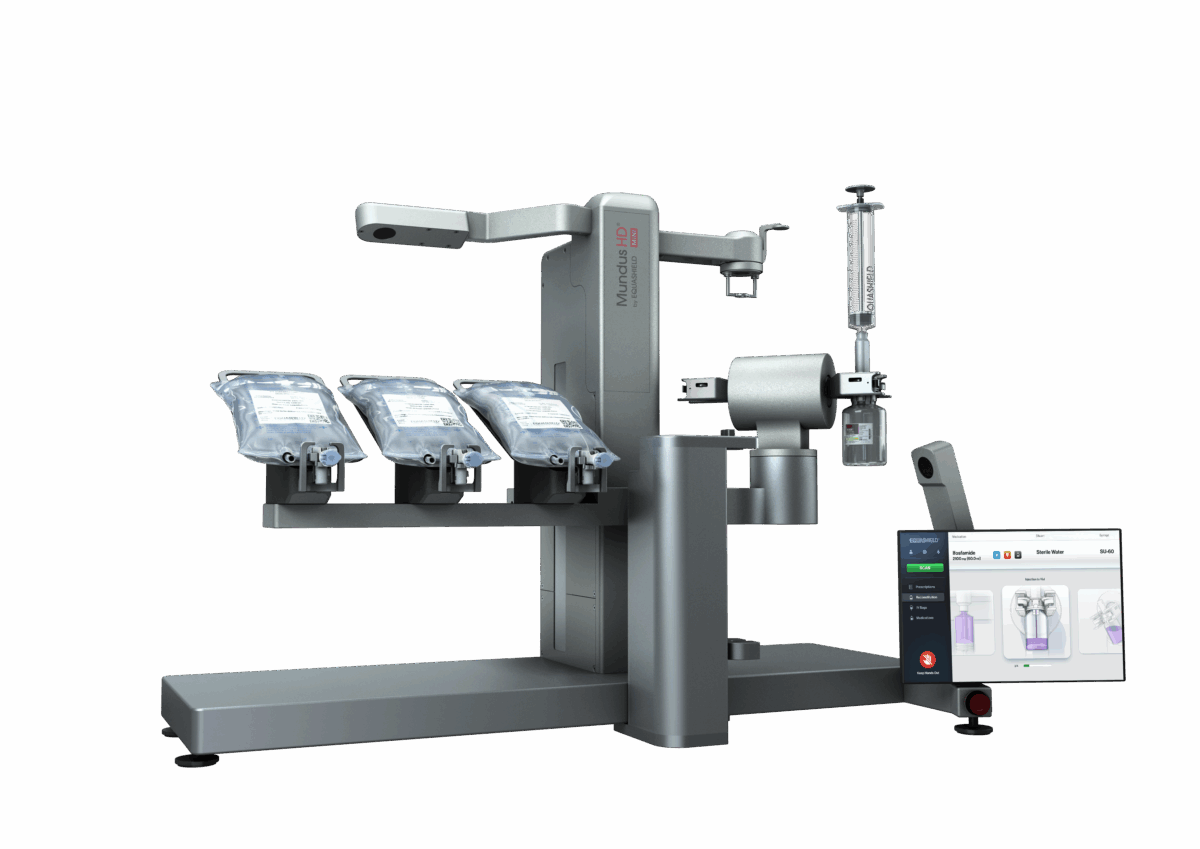Safer, simpler handling of HD with EQUASHIELD CSTD